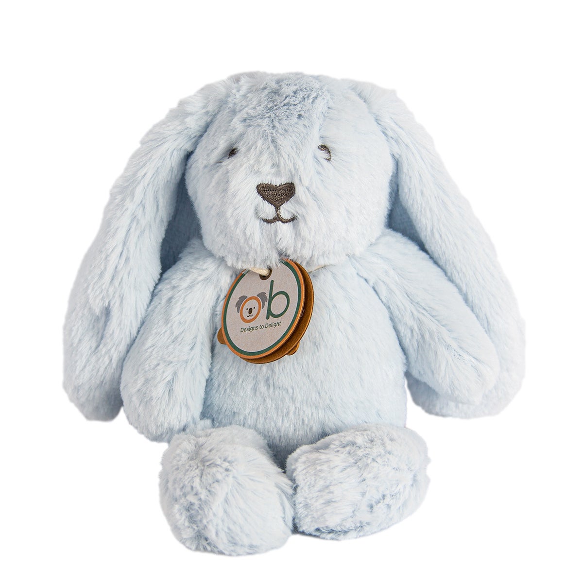 O.B. 12" Baxter Bunny Soft Blue Lovey | Ice Cream Parlor